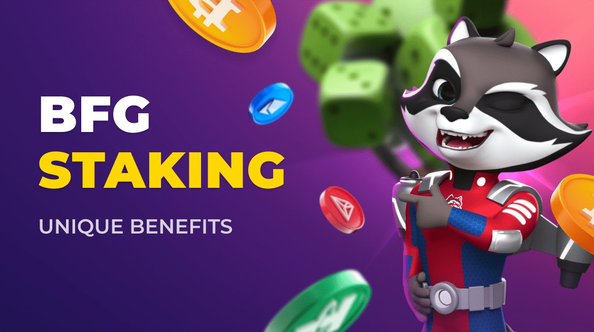 Stake BFG tokens - get multicurrency income with up to 50% APY