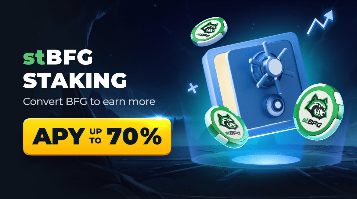 Get NEW BetFury Token stBFG to Double Your Staking Reward