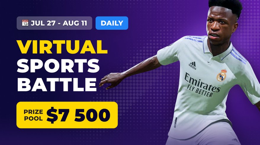 Daily Virtual Sports Battles for $7 500